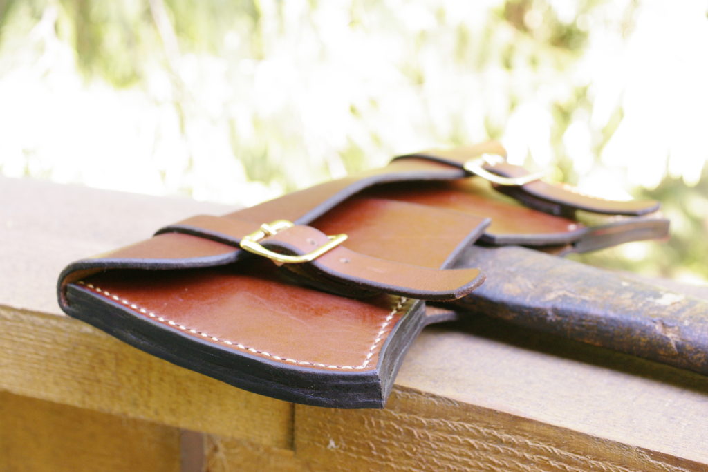 Double Bit Axe Sheath – JUMONJI WORKS